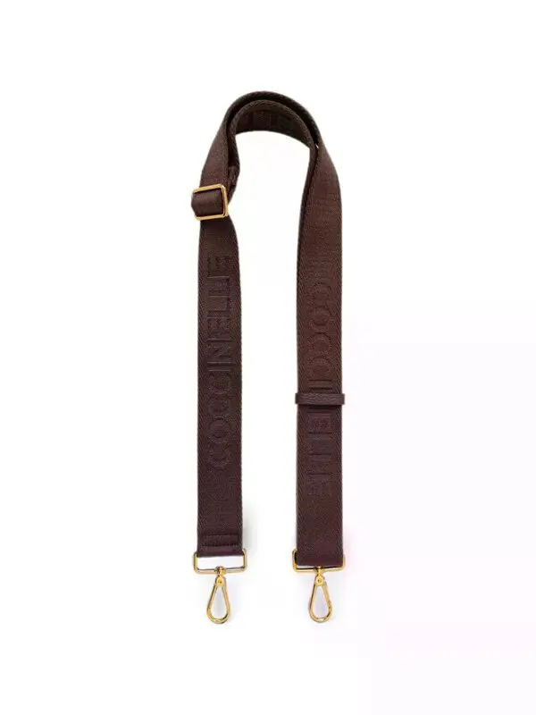 COCCINELLE Logo Jacquard Shoulder Strap