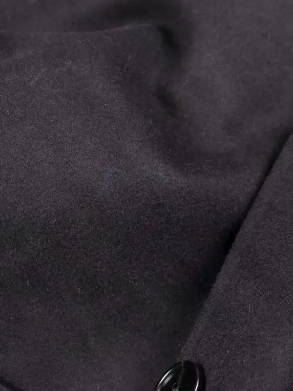 Hermès Calf Leather-patch Cashmere Jacket