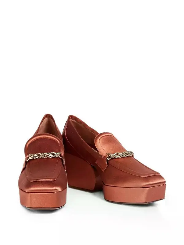 Zimmermann Chain-embellished Platform Pumps