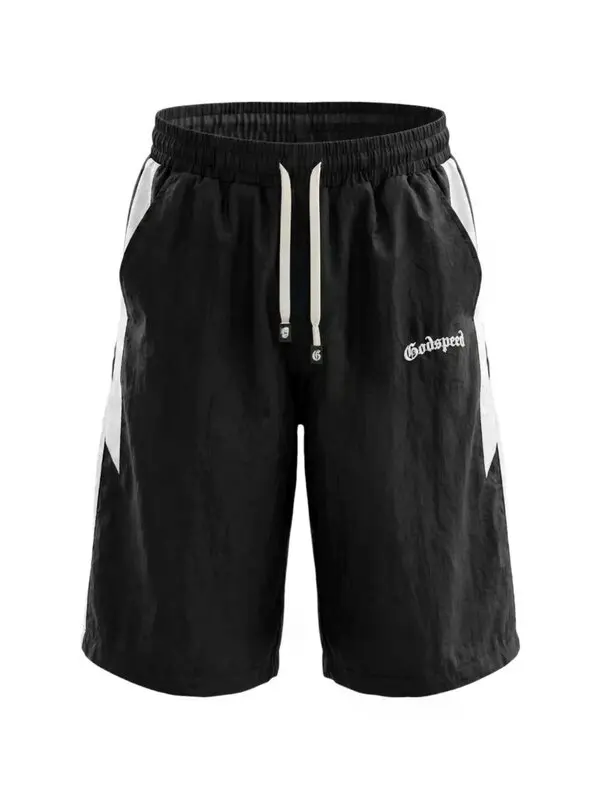 GODSPEED Halftime Logo-embroidered Shorts