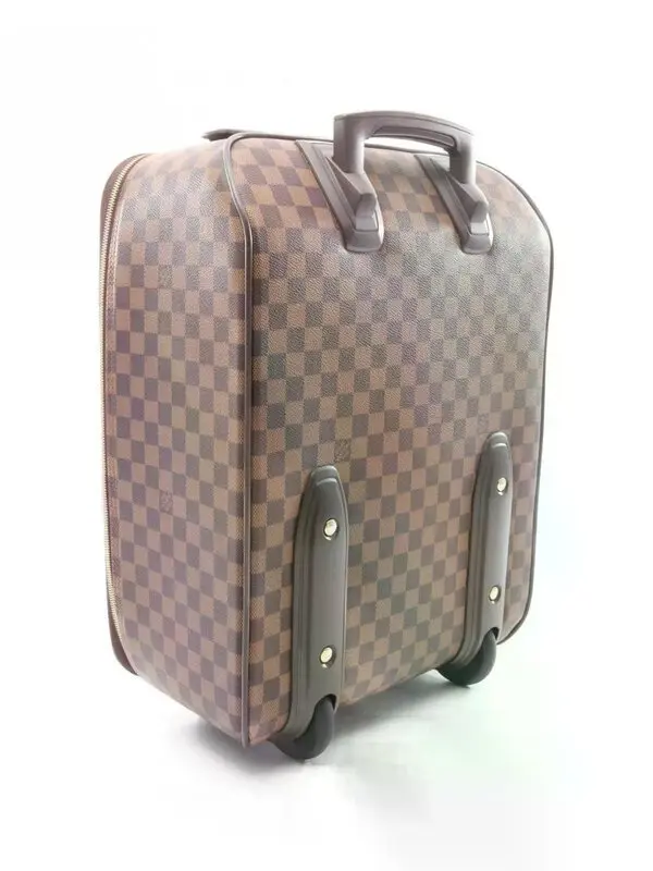 LOUIS VUITTON 2003 Damier Ebene Pégase 45 Suitcase