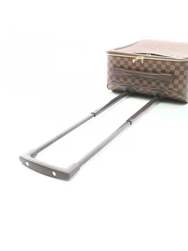 LOUIS VUITTON 2003 Damier Ebene Pégase 45 Suitcase
