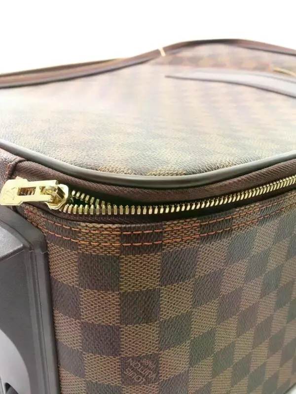 LOUIS VUITTON 2003 Damier Ebene Pégase 45 Suitcase