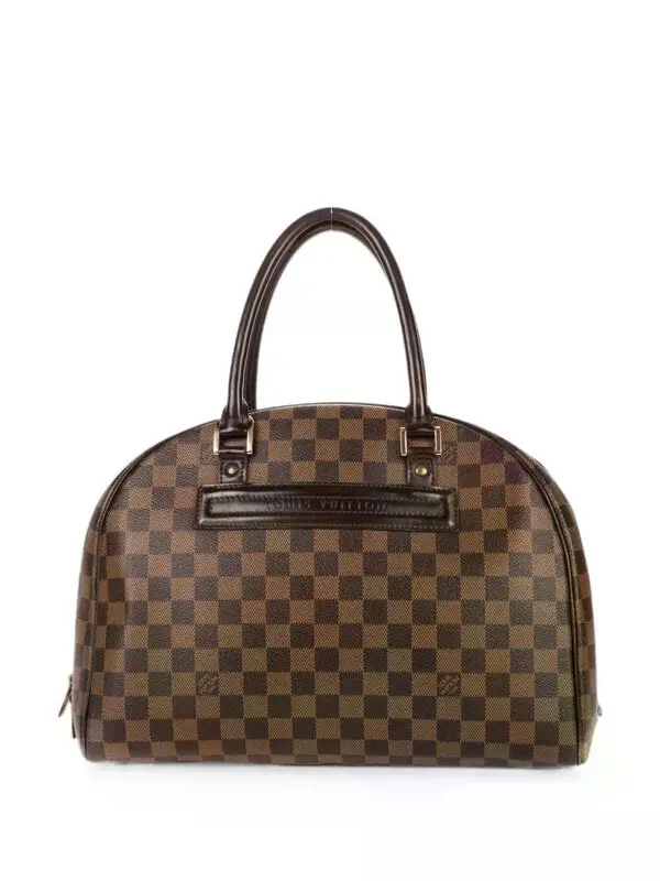 LOUIS VUITTON Damier Ebene Nolita Tote Bag - Brown