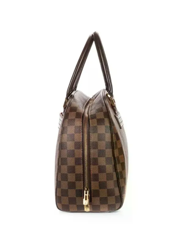 LOUIS VUITTON Damier Ebene Nolita Tote Bag - Brown