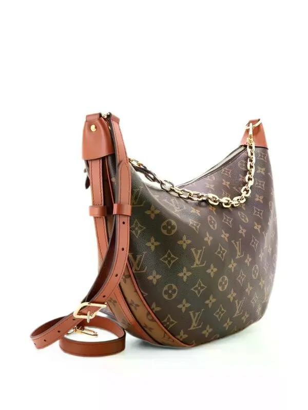 LOUIS VUITTON Loop Reverse Monogram Canvas Hobo Bag