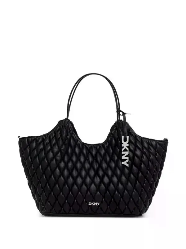 Dkny Quilted Logo Tote Bag