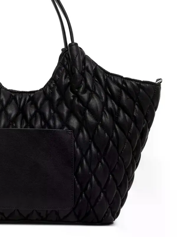 Dkny Quilted Logo Tote Bag