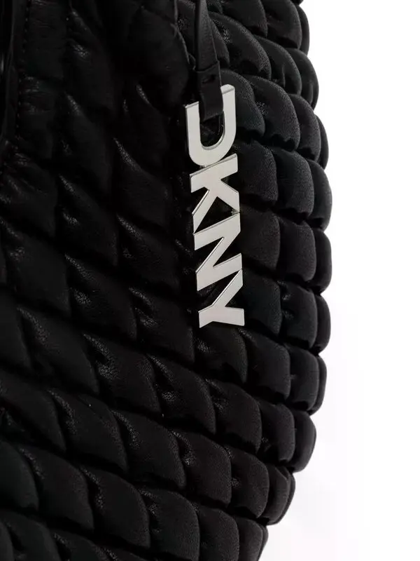 Dkny Quilted Logo Tote Bag