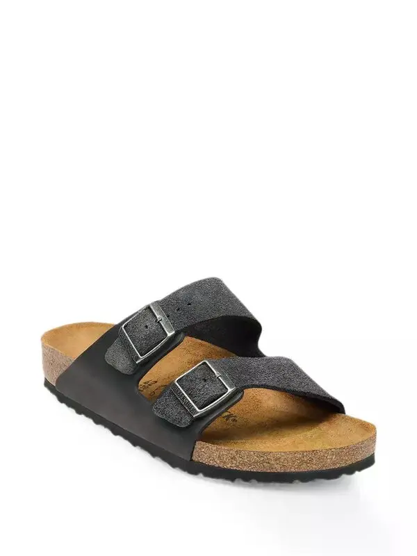 BIRKENSTOCK Arizona Buckle-fastening Sandals - Black