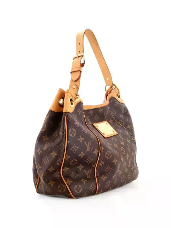 LOUIS VUITTON Galliera Handbag Monogram Canvas Pm Hobo Bag - Brown