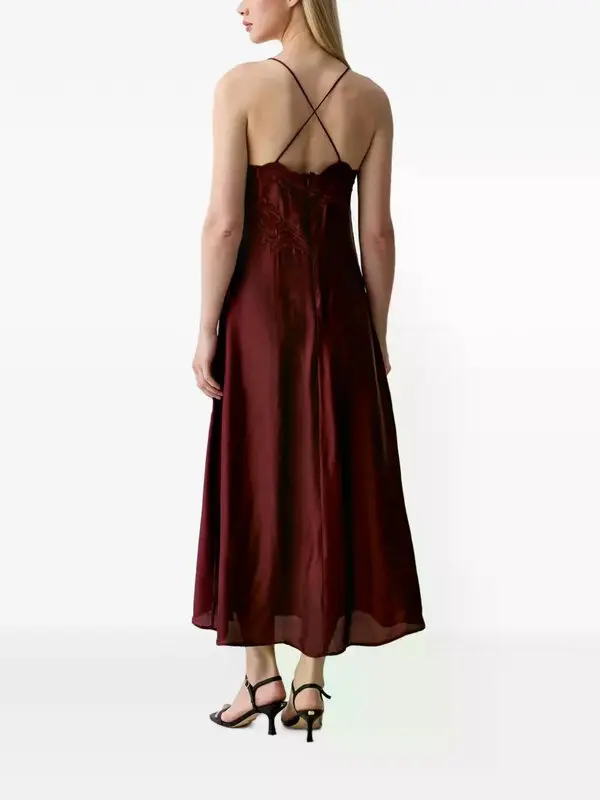 HOSS INTROPIA Amalia Embroidered Midi Dress