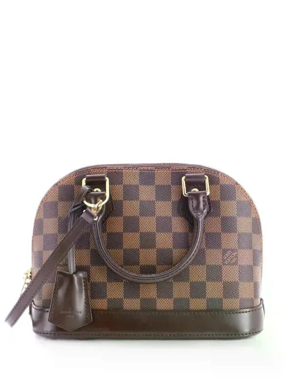 LOUIS VUITTON Alma Handbag Damier Bb Shoulder Bag - Brown