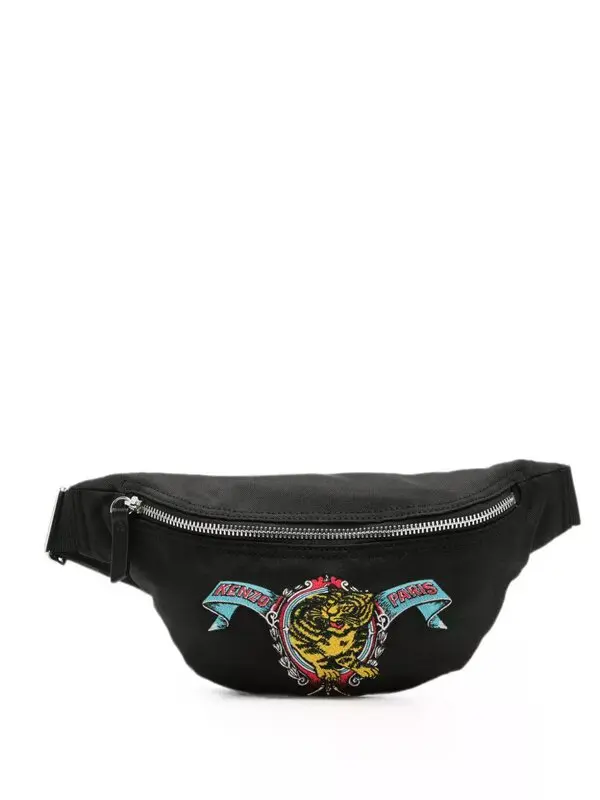 Kenzo Jumping Tiger Belt Bag - Black