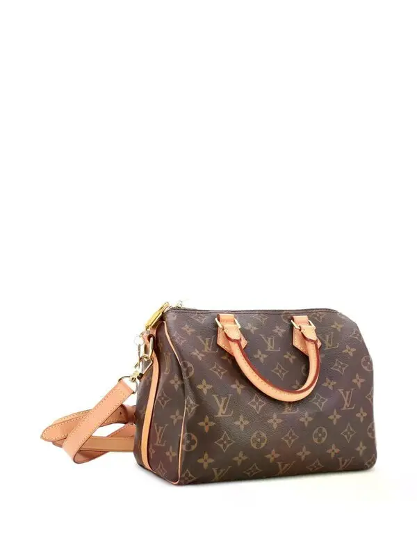 LOUIS VUITTON Speedy Bandouliere Monogram Canvas 25 Satchel