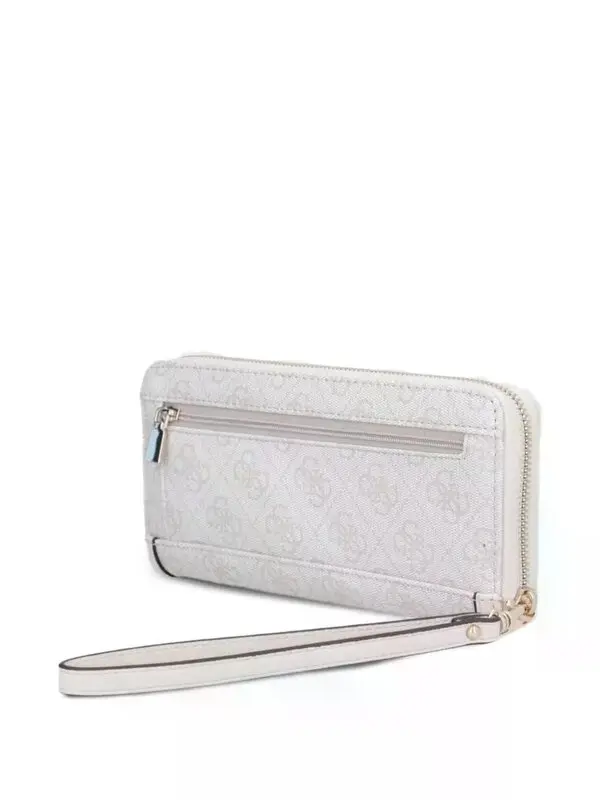 Guess Lindsey Logo-print Wallet - Neutrals