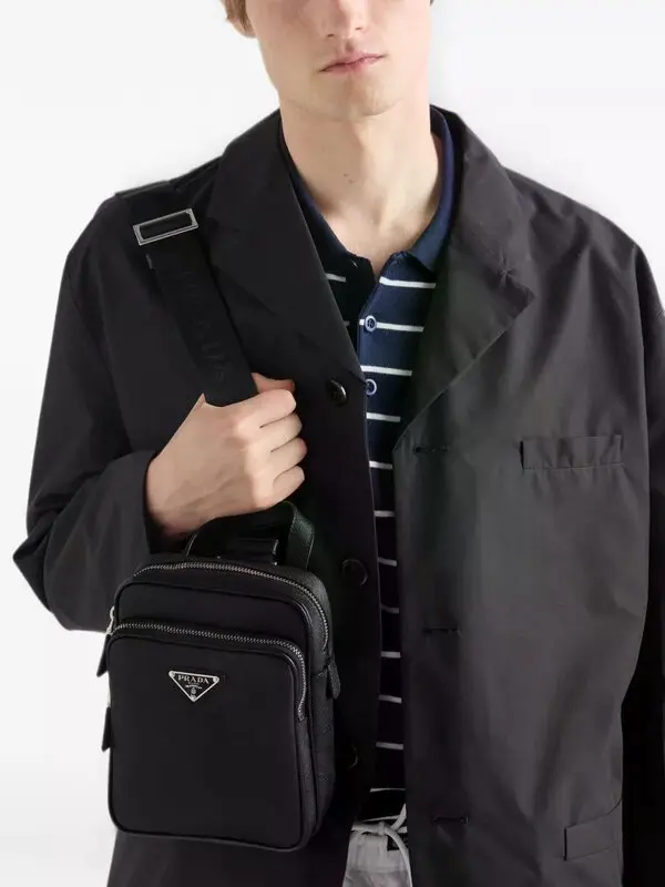 Prada Saffiano Leather Mini One-shoulder Backpack
