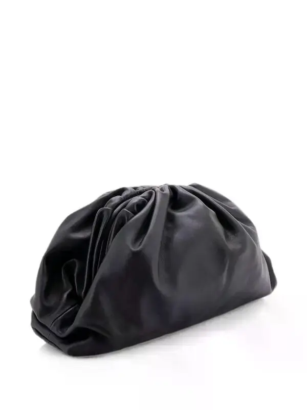 Bottega Veneta The Pouch Clutch Bag - Black