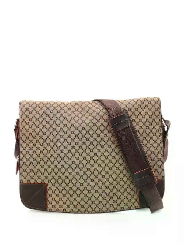 Celine 2010s Macadam Shoulder Bag