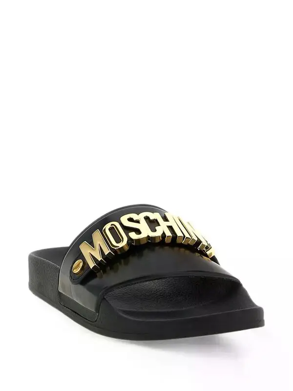Moschino Logo-lettering Pool Slides