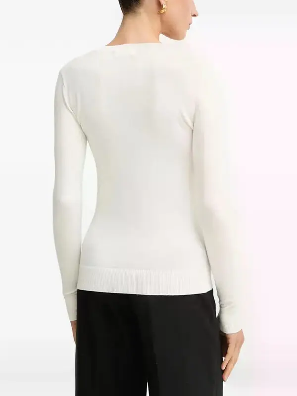 Guess Embellished V-neck Sweater