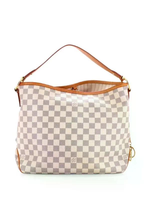 LOUIS VUITTON Delightful Nm Handbag Damier Pm Hobo Bag - White