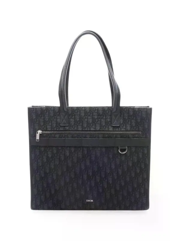 Dior Oblique Safari Tote Bag - Black