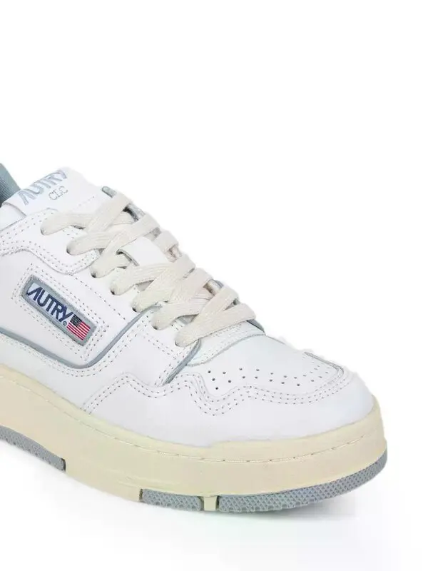 AUTRY Clc Low Panelled Leather Sneakers