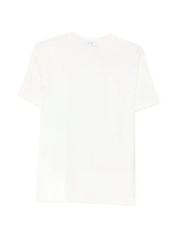 ELEH Crew Neck Short Sleeve T-shirt - White