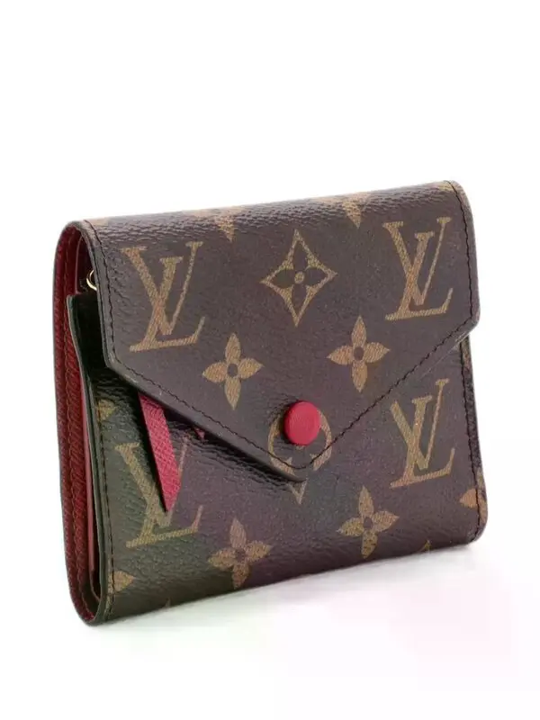 LOUIS VUITTON Victorine Wallet Monogram Canvas Small Wallets