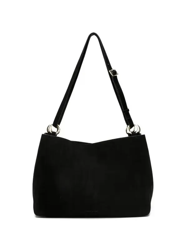 Manu Atelier Eterno Leather Shoulder Bag - Black