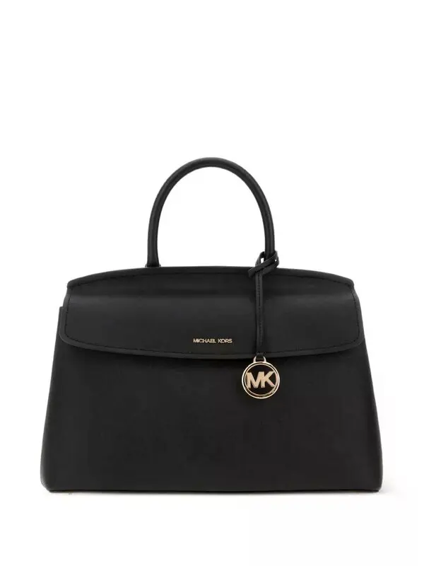 Michael Kors Freddie Leather Tote Bag - Black