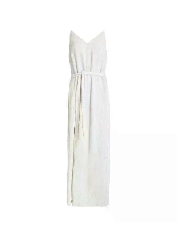 Retrofete Rebecca Sequin-embellished Maxi Dress - White
