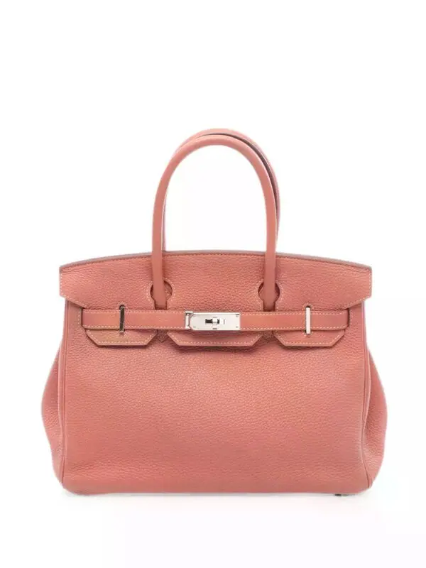 Hermès 2000s 30 Birkin Togo Tote Bag - Pink