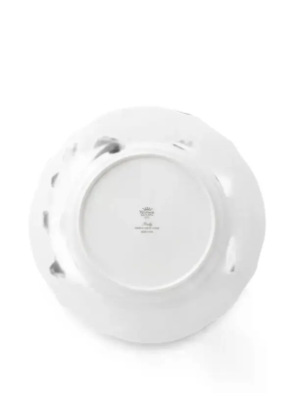 GINORI 1735 Duchessa Platinum-trim Plate