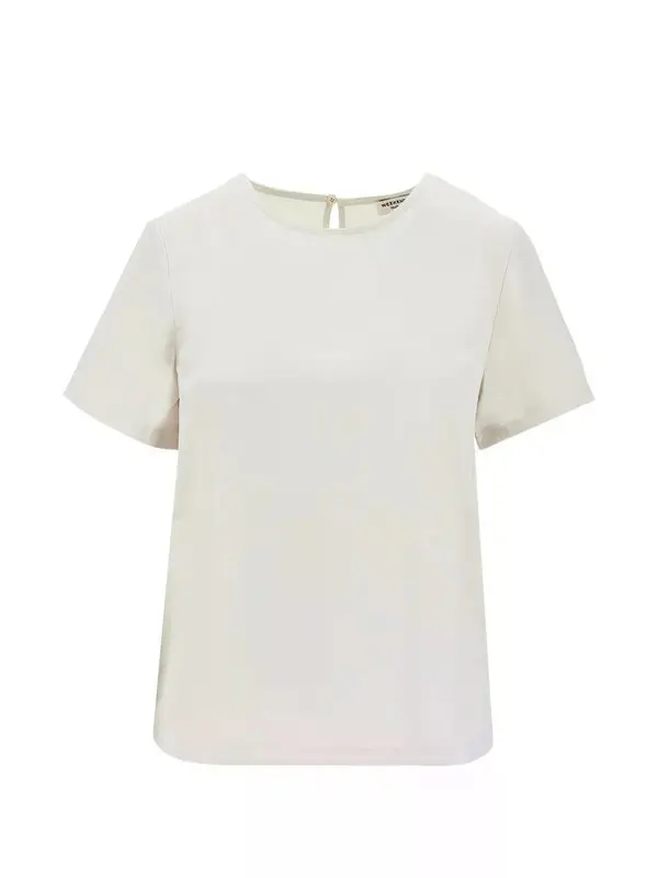Max Mara Satin Short-sleeve T-shirt - White
