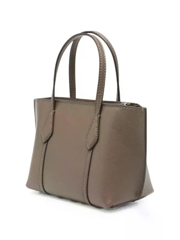 Tory Burch Mini Perry Pebbled Leather Tote Bag