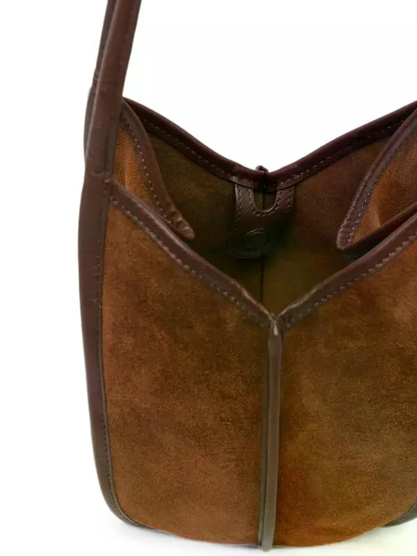 Hereu Calella Suede Shoulder Bag