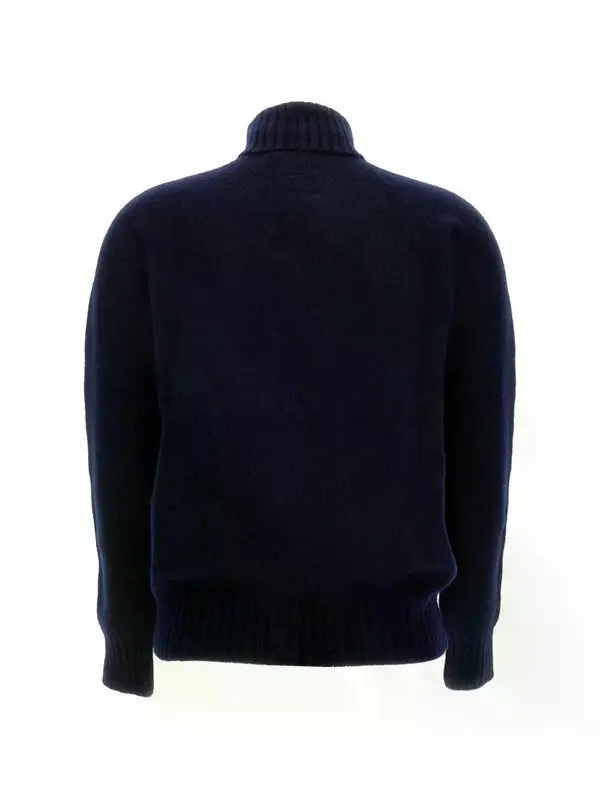 DRUMOHR Turtleneck Flat-knit Sweater