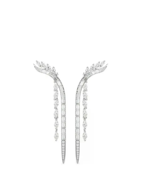SWAROVSKI Mesmera Crystal-embellished Drop Earrings