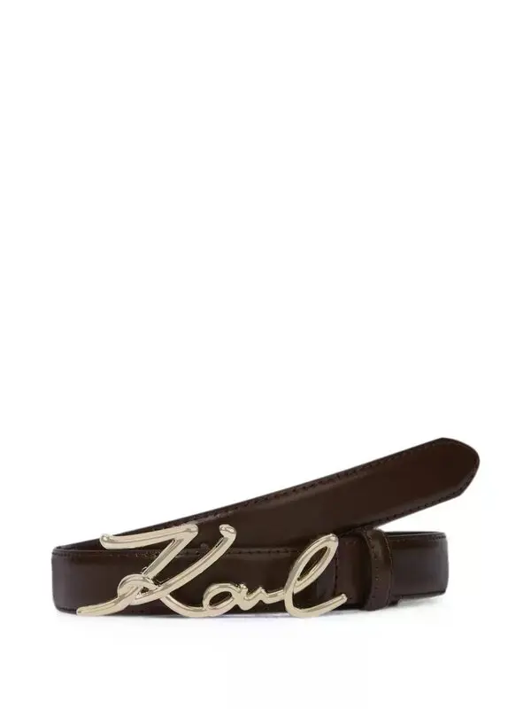 Karl Lagerfeld K/signature Hip Belt - Brown