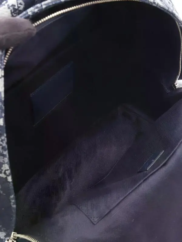Gucci 2010s Gg Denim Backpack