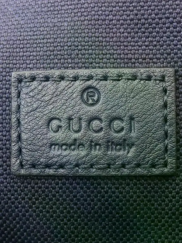 Gucci 2010s Gg Denim Backpack