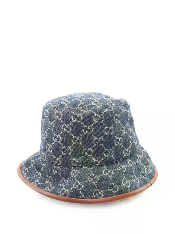 Gucci 2010s Gg Pattern Bucket Hat