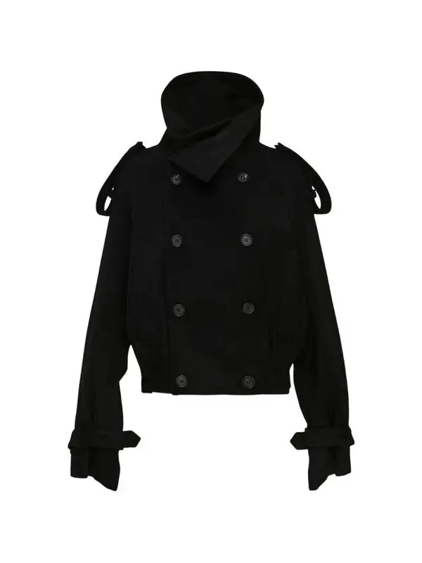 Yohji Yamamoto Double-breasted Trench Jacket