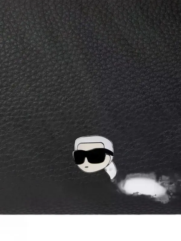 Karl Lagerfeld Ikon Pebble Vanity Case