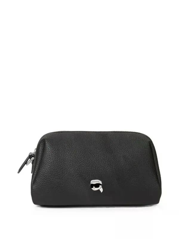 Karl Lagerfeld Ikon Pebble Vanity Case