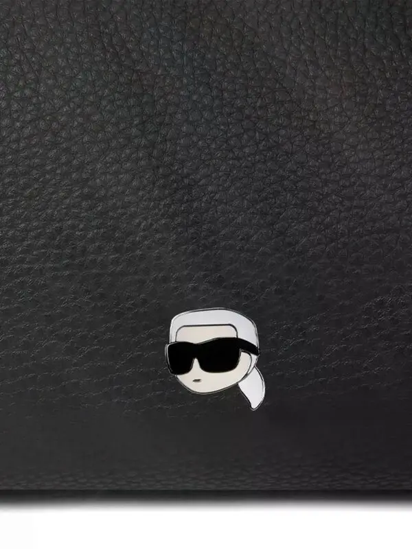 Karl Lagerfeld Ikon Pebble Vanity Case