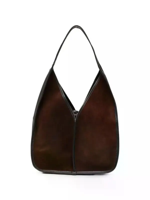 Hereu Calella Suede Shoulder Bag