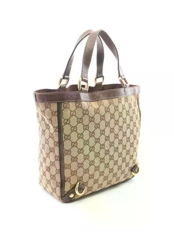 Gucci Gg Canvas Tote Bag - Neutrals